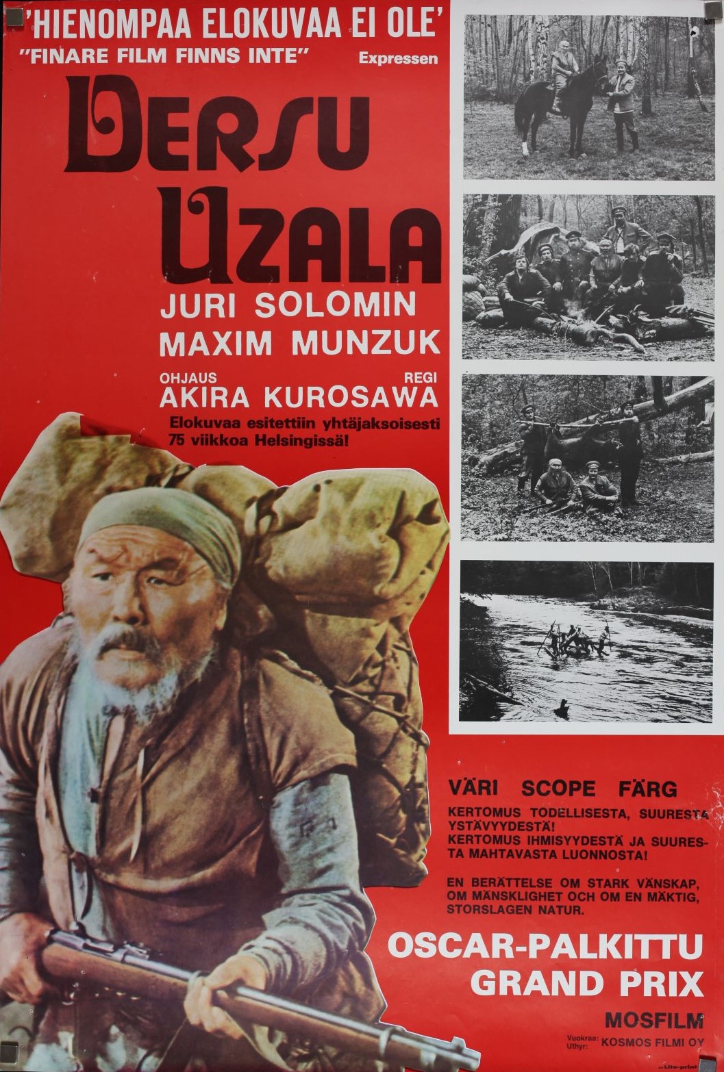Dersu Uzala - Japanese Movie Global Poster Archive