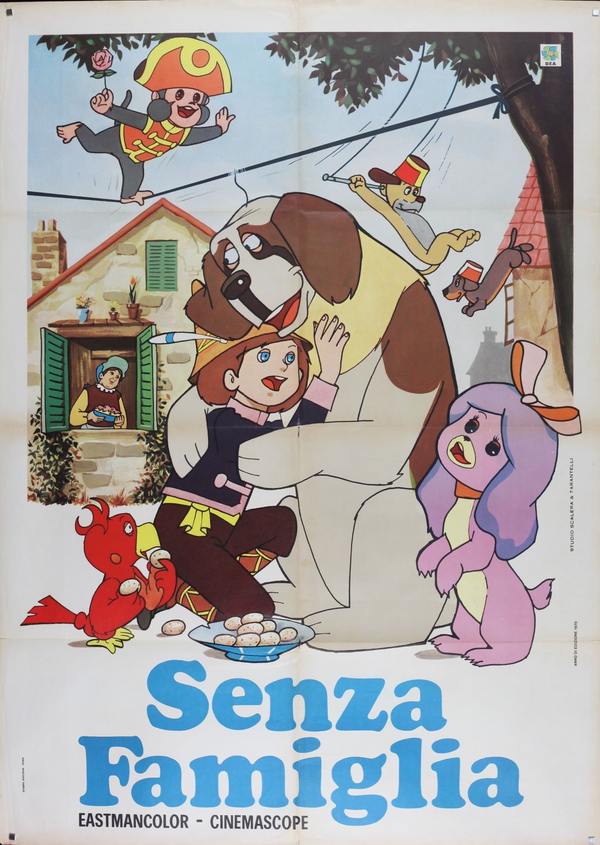 Little Remi and Famous Dog Capi - Japanese Movie Global Poster Archive